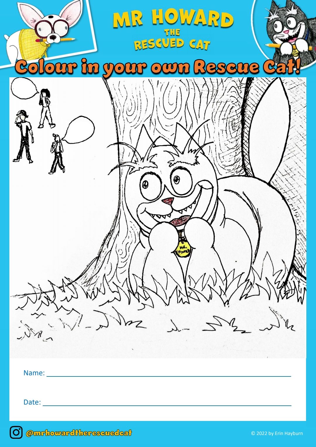 Blog Tour: Mr Howard the Rescue Cat – Erin Hayburn – ramblingmads
