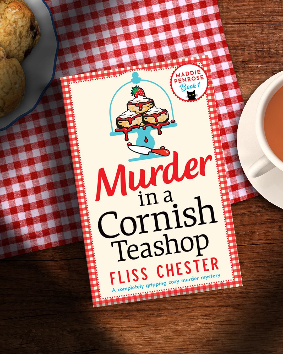 Blog Tour: Murder in a Cornish Teashop – Fliss Chester – ramblingmads